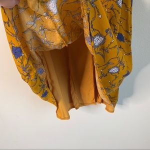Roly Poly | Dresses | Roly Poly Floral Golden Mustard Dress Large ...